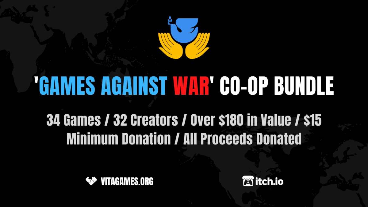 Check out this “Games Against War” Charity Bundle! – Indiecator